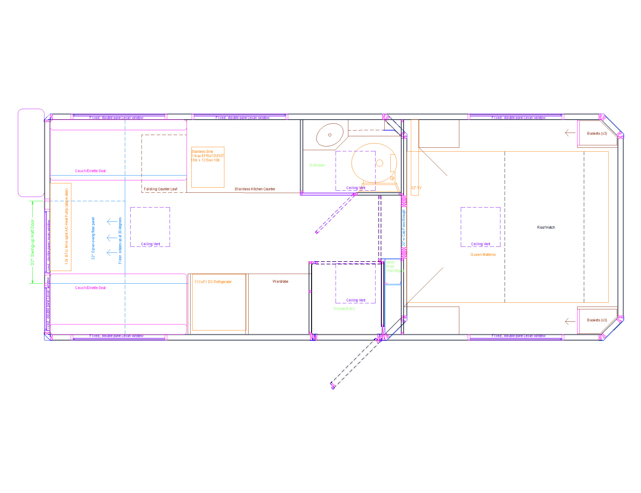 Custom Camper Design priorities – Working on Exploring