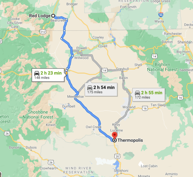 Visiting Thermopolis Hot Springs State Park – Working on Exploring