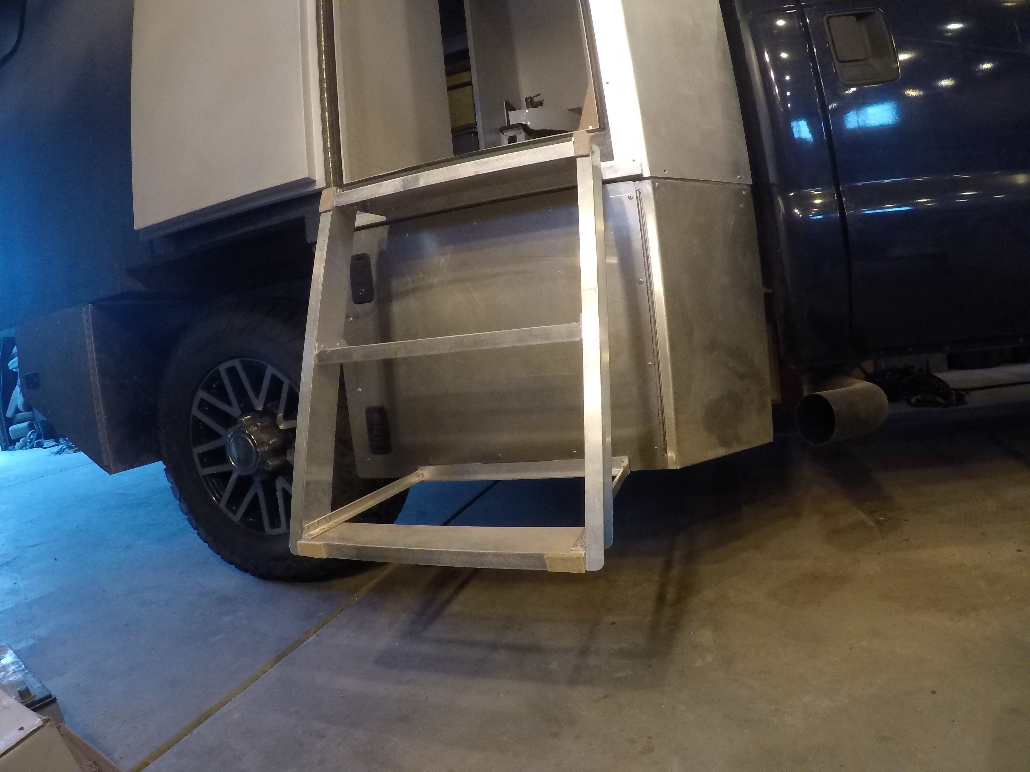 flatbed truck camper conversion – Working on Exploring